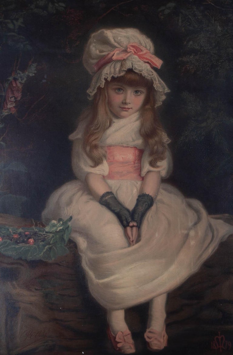 After John Everett Millais (1829-1896) - Chromolithograph, Cherry Ripe ...