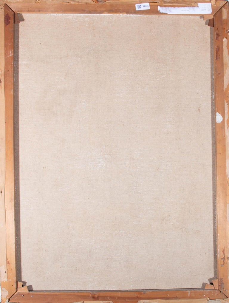 John Eyles - John Eyles (1922–2002) - 1960 Acrylic, Nude In The Yellow ...