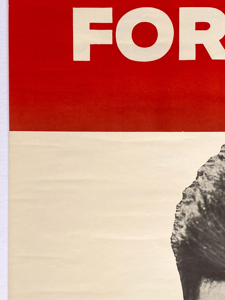 John F. Kennedy Original Vintage Presidential Campaign Poster, 1960 at ...