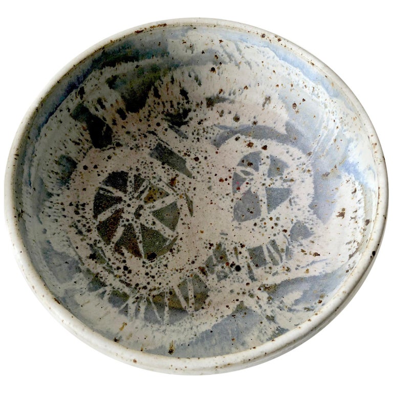 John Fassbinder California Studio Stoneware Bowl at 1stDibs | john ...