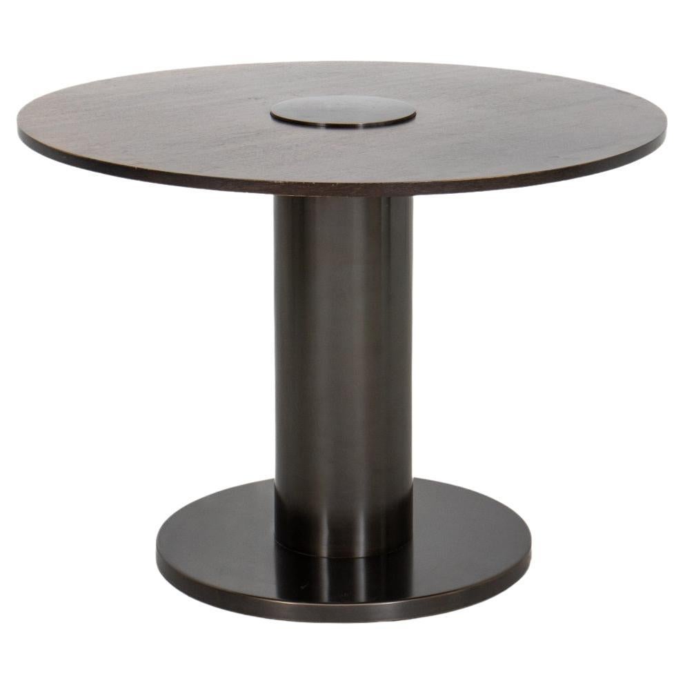 John Fischer Furniture Walnut Bronze Center Table For Sale at 1stDibs
