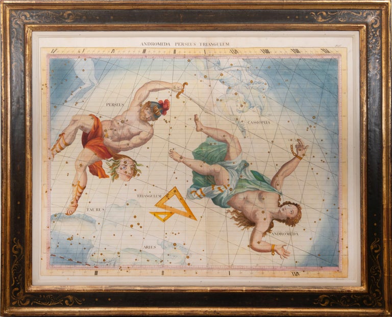 John Flamsteed - 18th-century celestial - Andromeda Perseus Triangulum ...