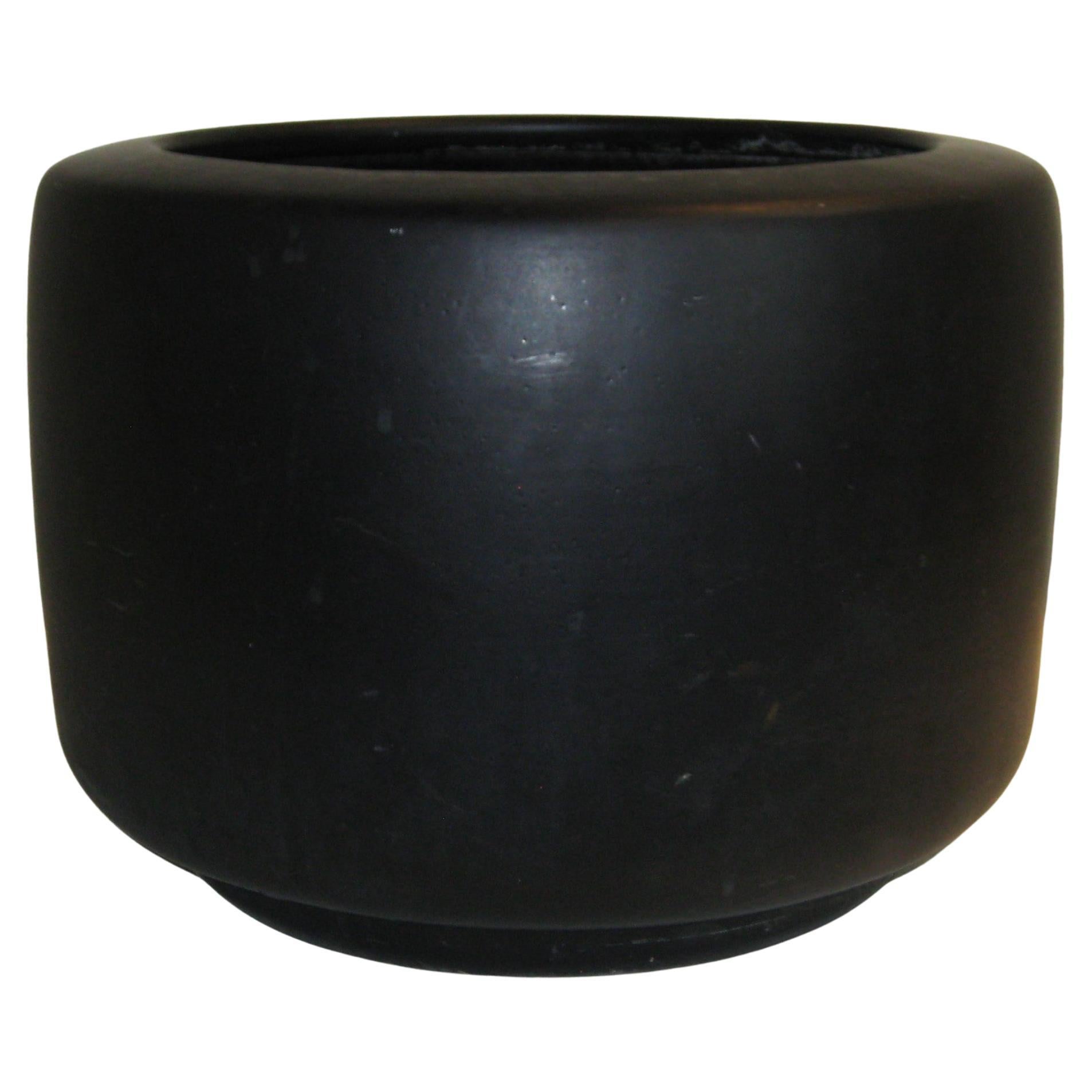 John Follis Architectural Pottery Miniature White Footed Bowl Planter ...