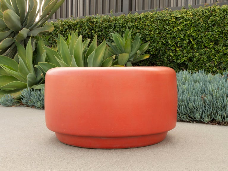 John Follis for Architectural Pottery CP-25 Tire Planter in Matte Red ...