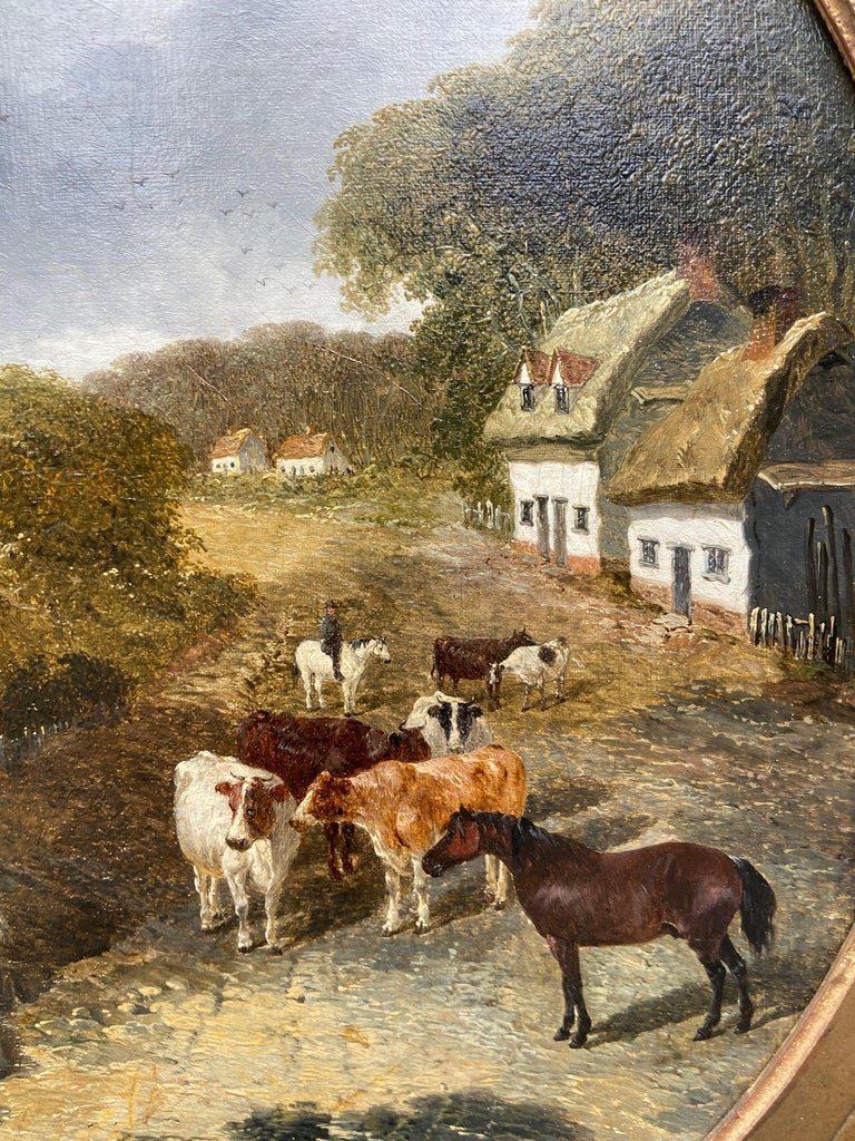 John Frederick Herring Jr - Pair of Farmyard Scenes by J.F. Herring Jr ...