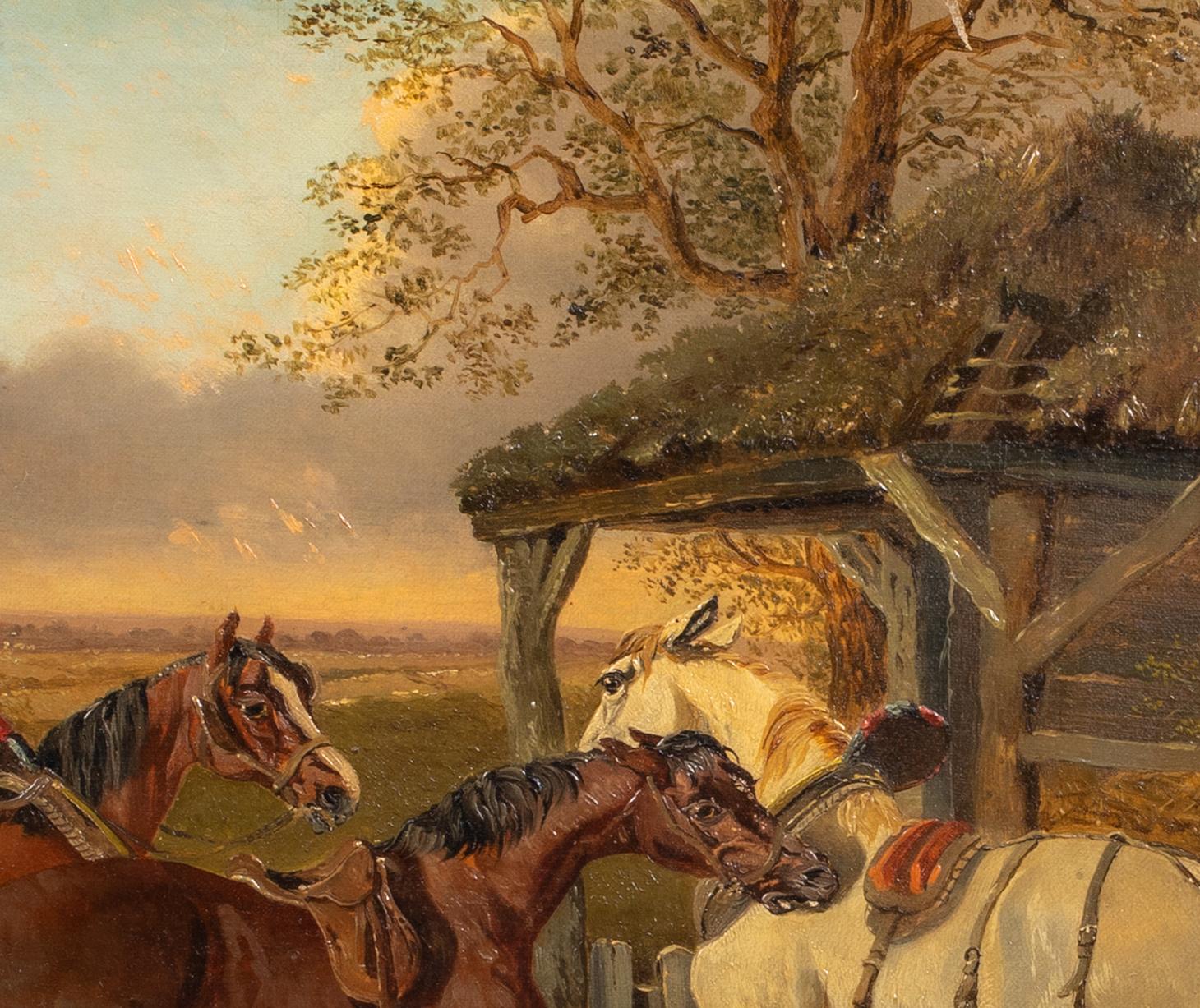 The Farm, 19th Century - John Frederick Herring Junior For Sale at ...