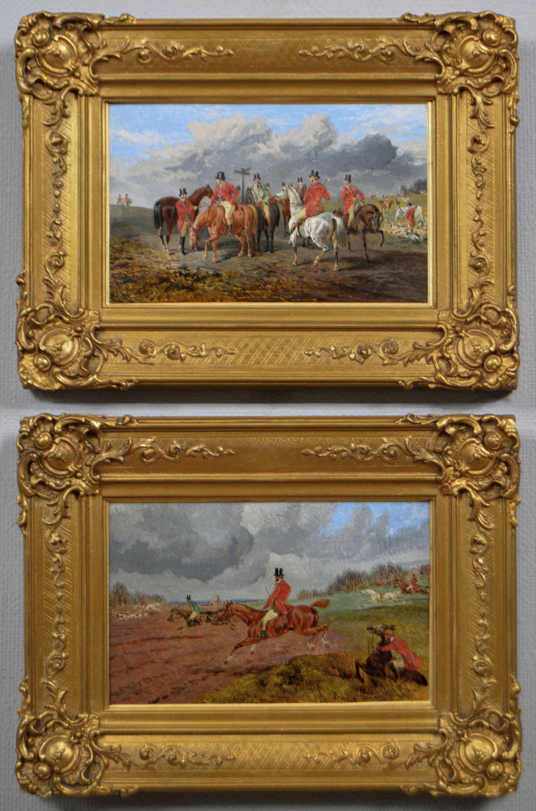 Charles Hancock - Nutwith, St Leger Winner 1843, English horse in a ...