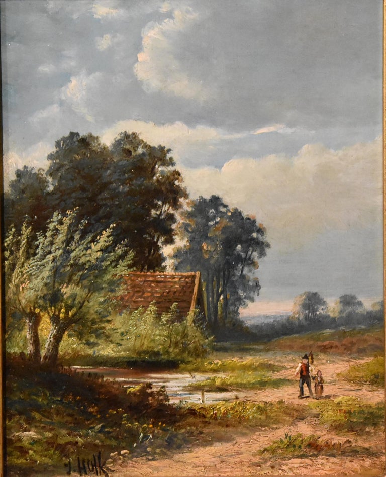 John Frederick Hulk - Oil Painting Pair by John Frederick Hulk Junior ...