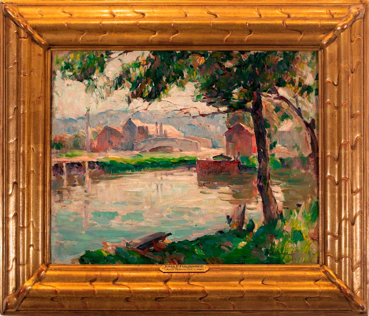 John Fulton Folinsbee - In The Orchard For Sale at 1stDibs