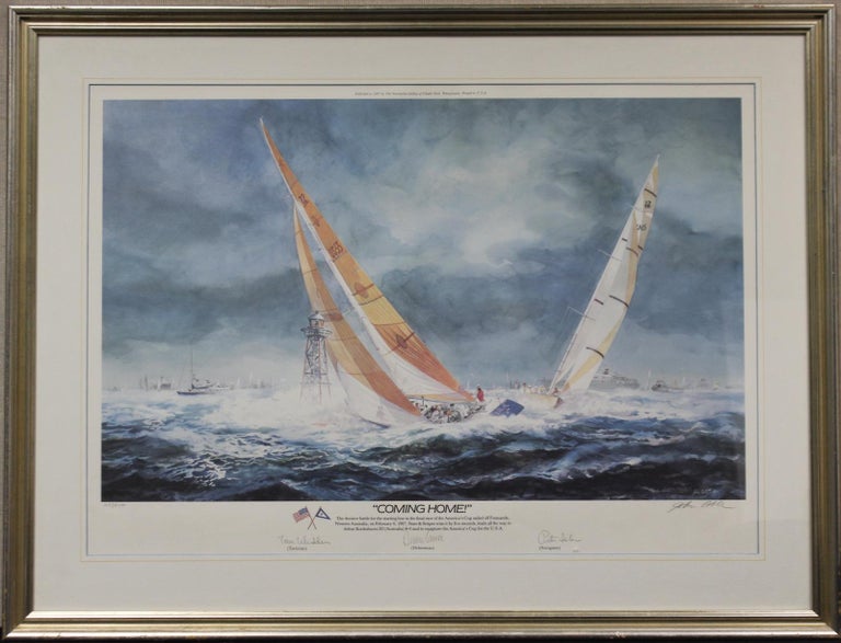 John Gable - "Coming Home!" 1987 America's Cup GABLE, John For Sale at ...