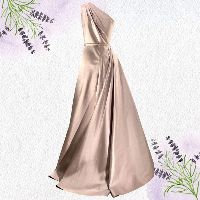 John Galliano for Christian Dior Lavender Evening Gown Dress F/W 2007 ...