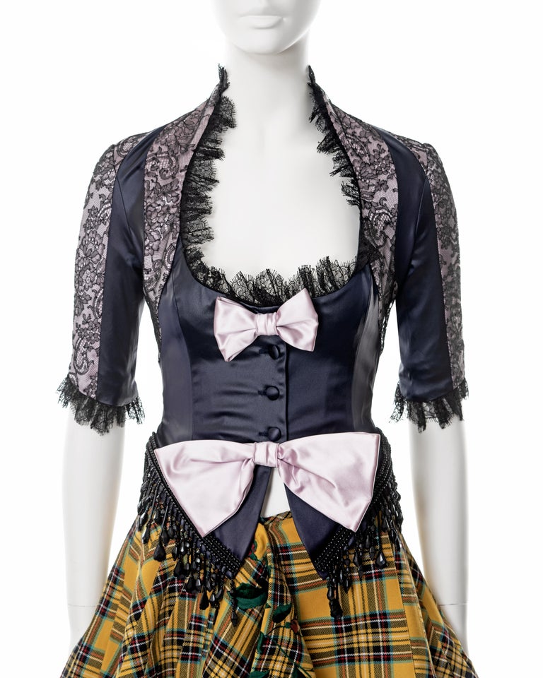 John Galliano 'Princess Lucretia' corset and skirt ensemble, ss 1994 im ...
