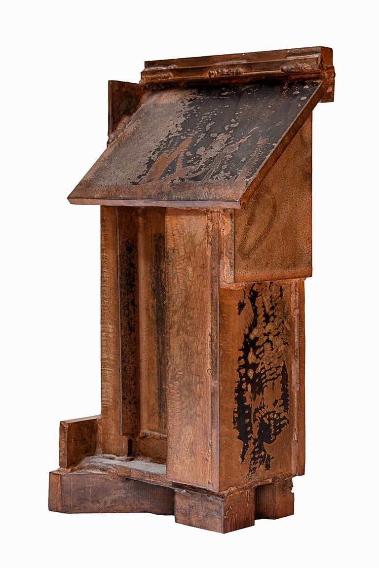 John Gibbons - "House of Time" - Steel Sculpture by important Irish ...