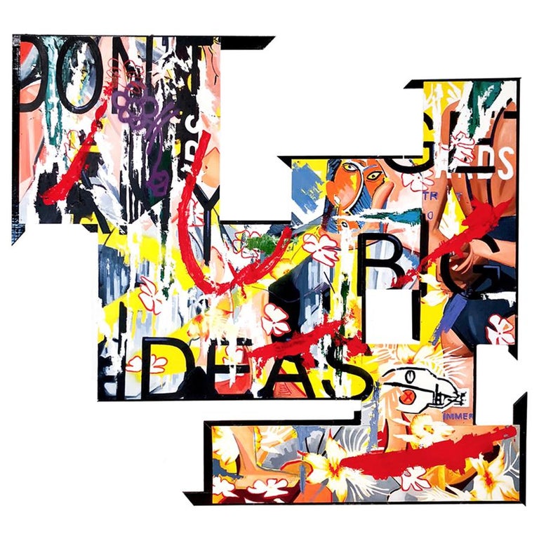 John Grande - "Don't Get Any Big Ideas", Amalgam Sculpture, Pop Art ...