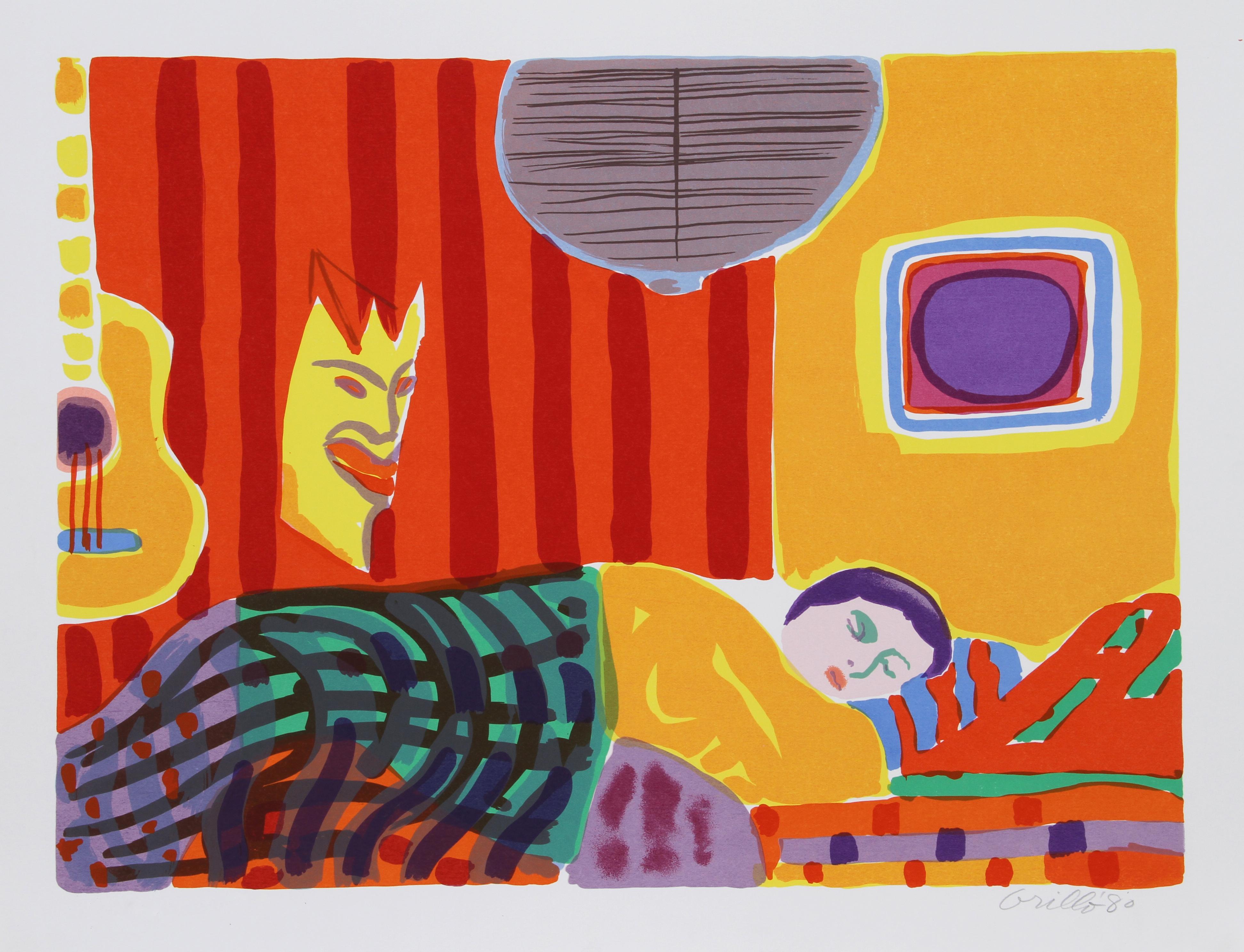 John Grillo - Kaleidoscope I, Serigraph by John Grillo at 1stDibs