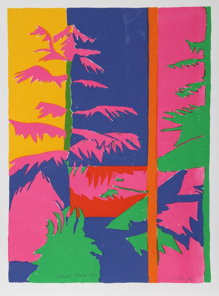 John Grillo - Kaleidoscope I, Serigraph by John Grillo at 1stDibs