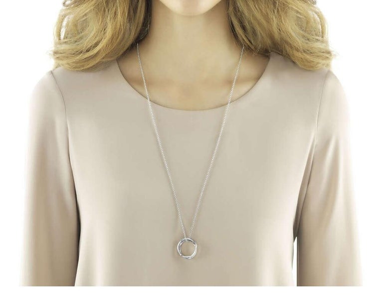 John Hardy Bamboo Interlinking Pendant Necklace NB5635X20-22 For Sale ...