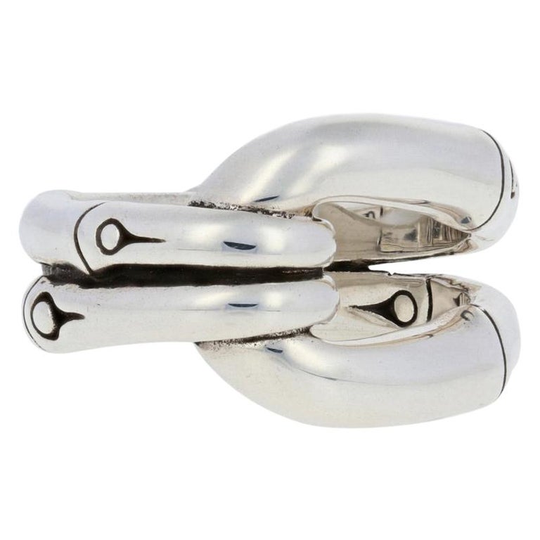 John Hardy Bamboo Ring, Sterling Silver Designer Statement at 1stDibs