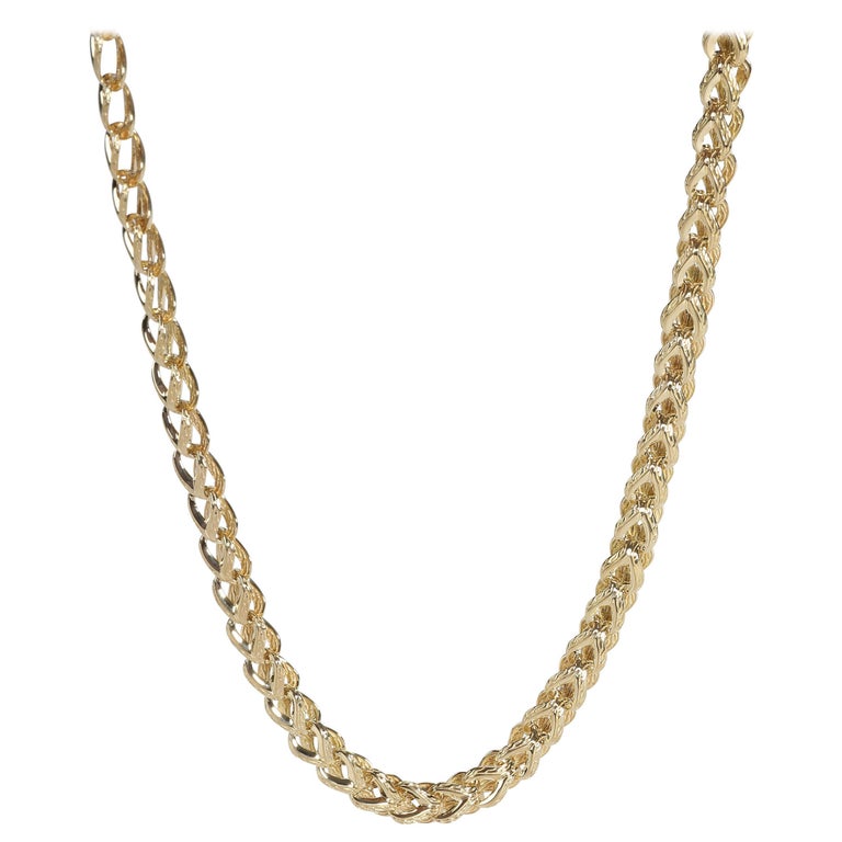 John Hardy Chain Necklace in 18K Yellow Gold For Sale at 1stDibs