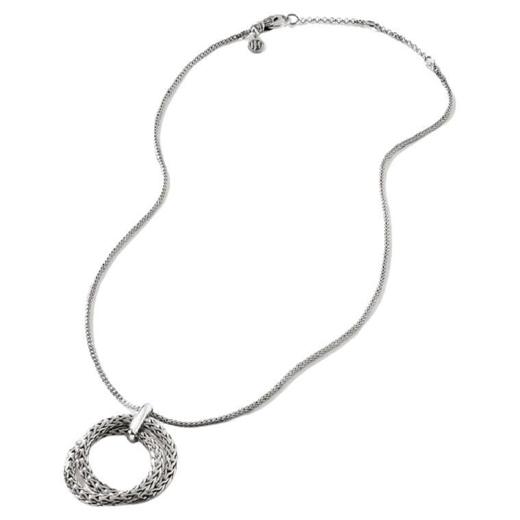 John Hardy Bamboo Interlinking Pendant Necklace NB5635X20-22 For Sale ...