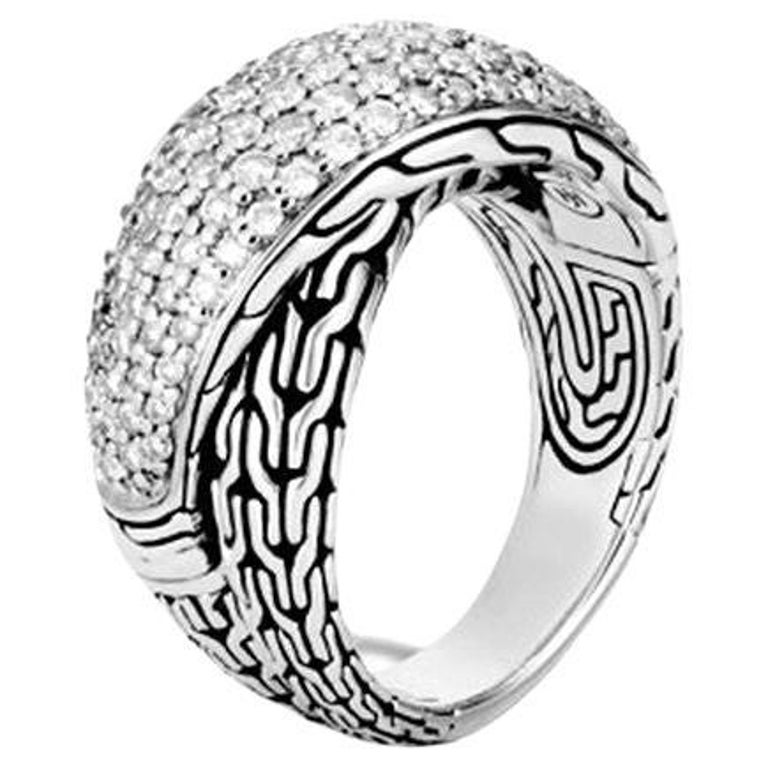 John Hardy Classic Chain Fashion Ring RBP900422DIX7 For Sale at 1stDibs
