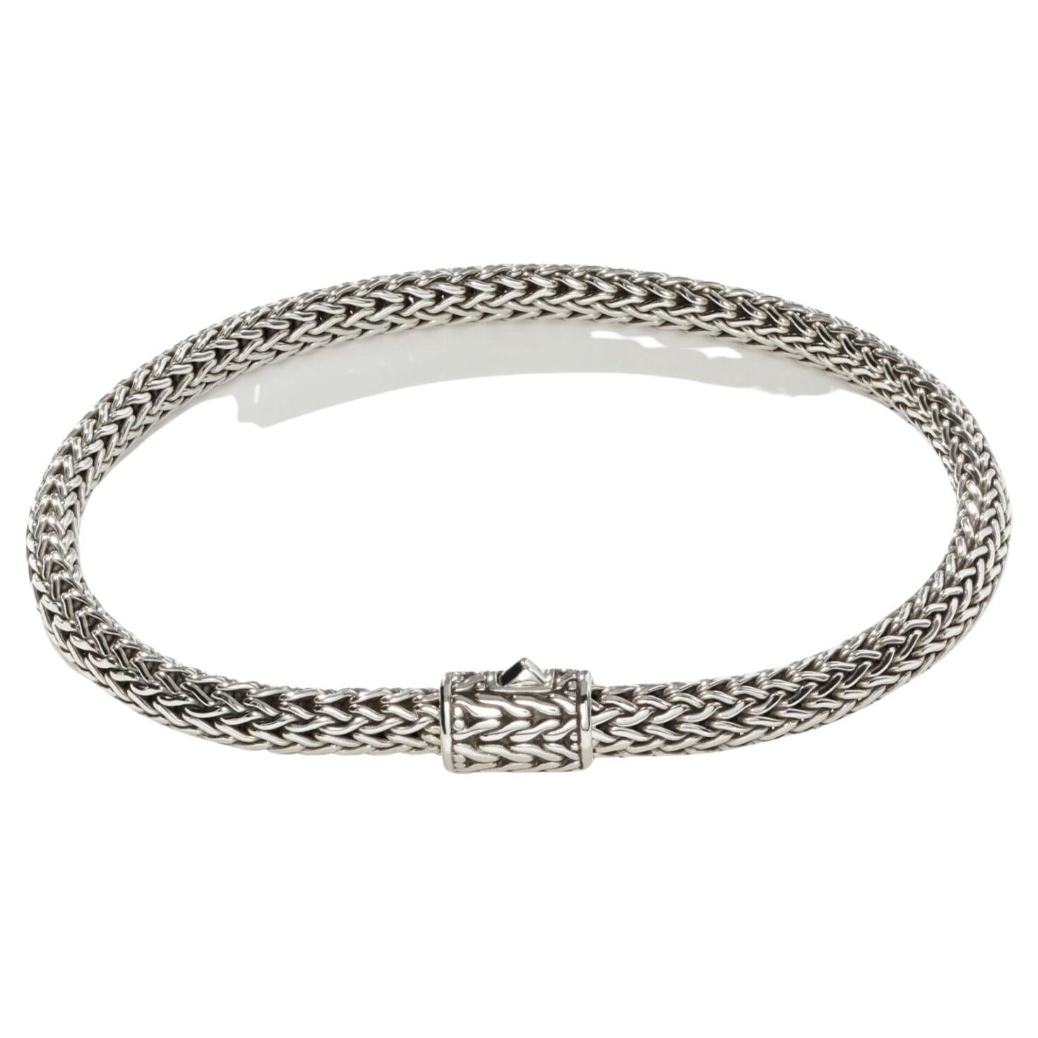 John Hardy Classic Chain Sterling Silver Bracelet BB96CXUL For Sale at ...