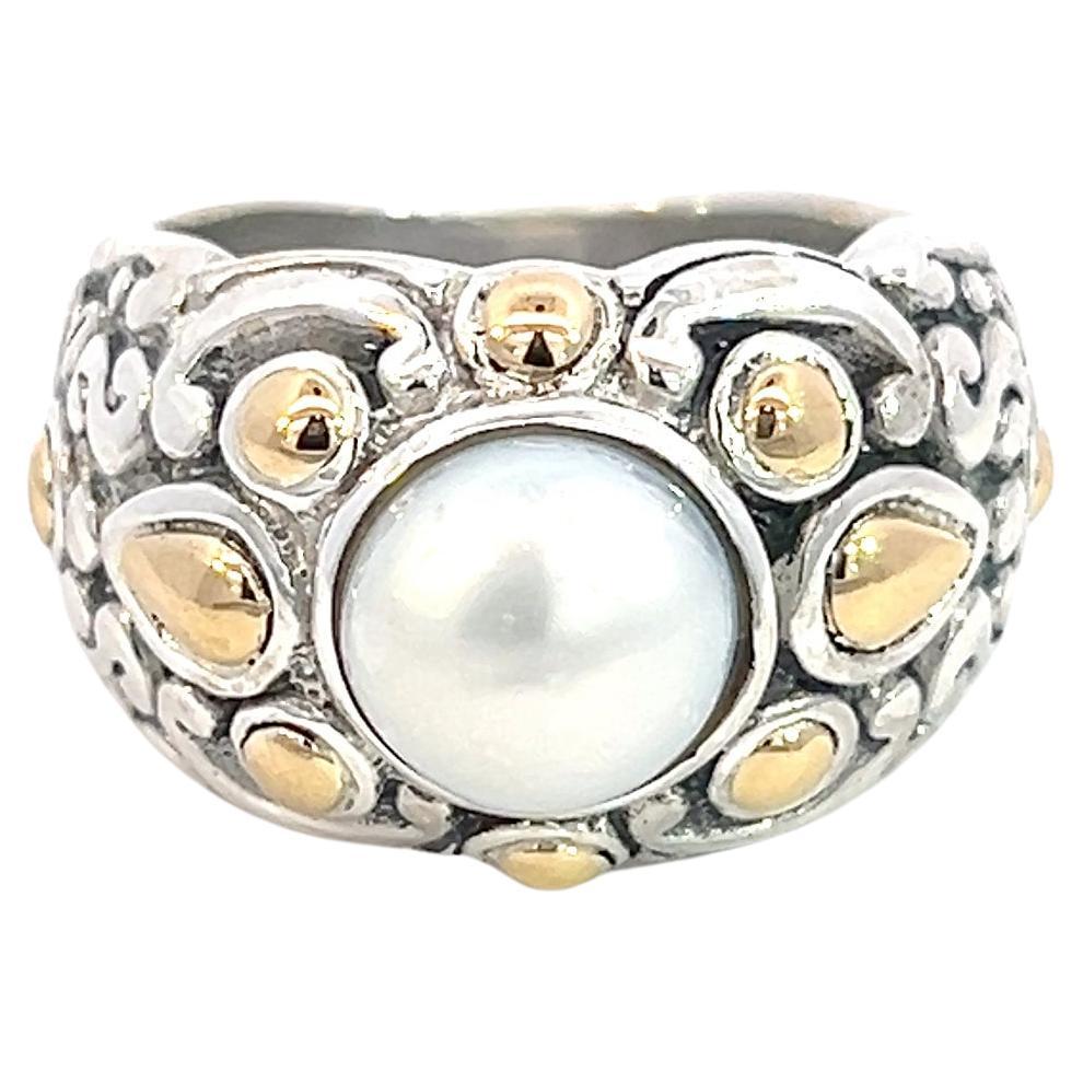 JAi John Hardy Sterling Silver Oval Hammered Ring Size 7 #18376 For ...