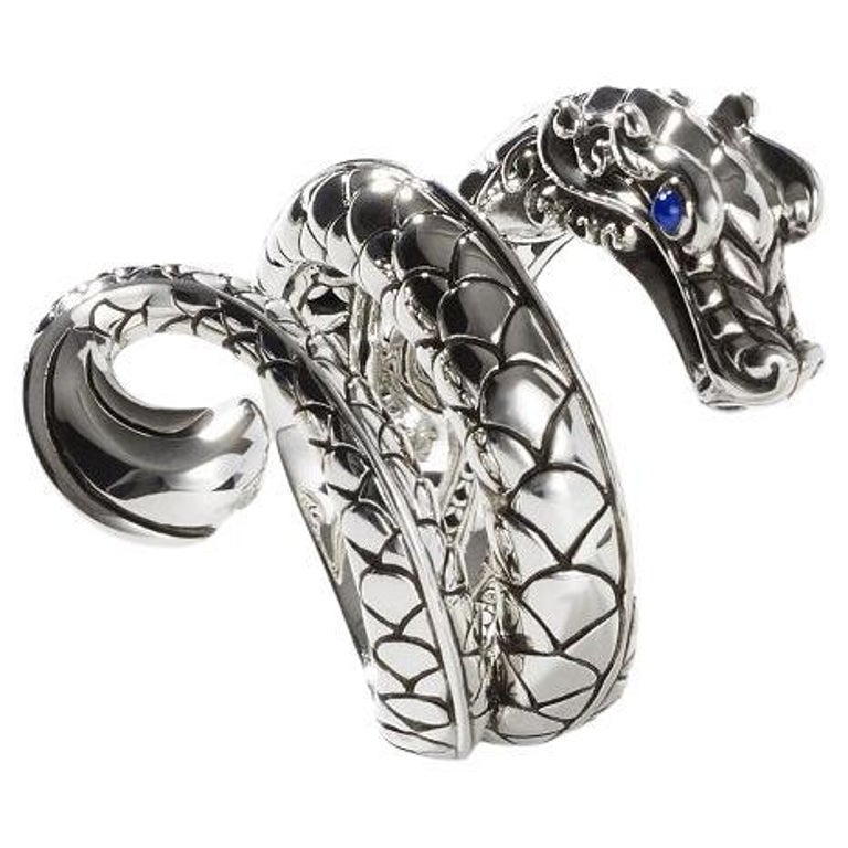 John Hardy Legends Naga Coil Ring RBS60240BSPX7 For Sale at 1stDibs