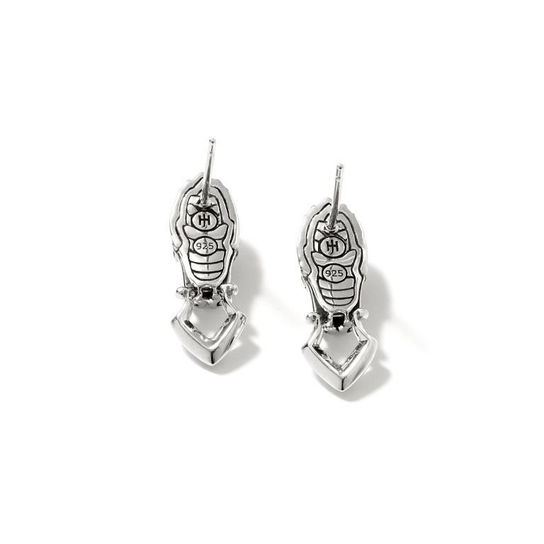 John Hardy Legends Naga Stud Earring EBS60286BSP For Sale at 1stDibs