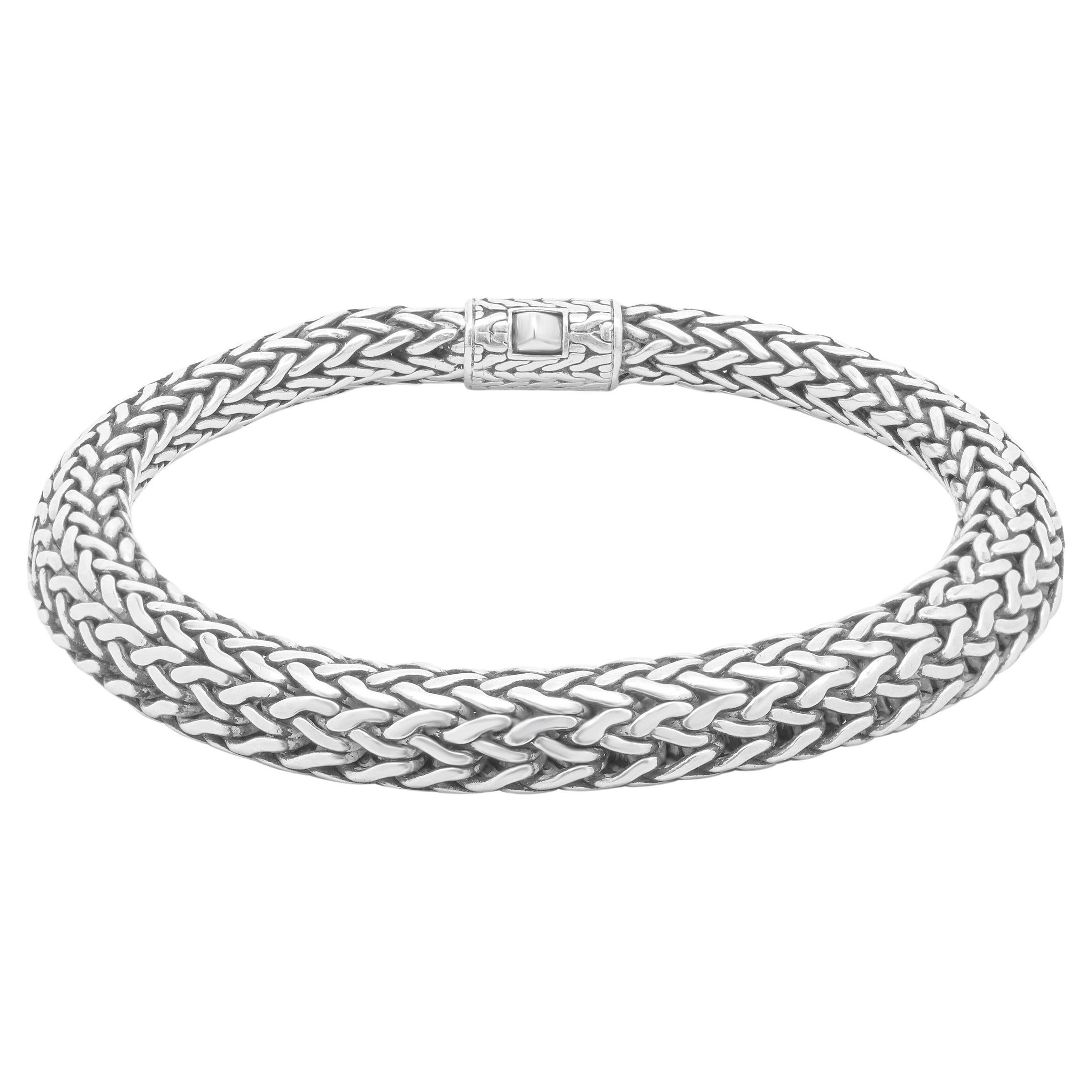 John Hardy Men's Legends Eagle Silver Eagle Head Bracelet John Hardy Men's Legends Eagle Silver Eagle Head Bracelet