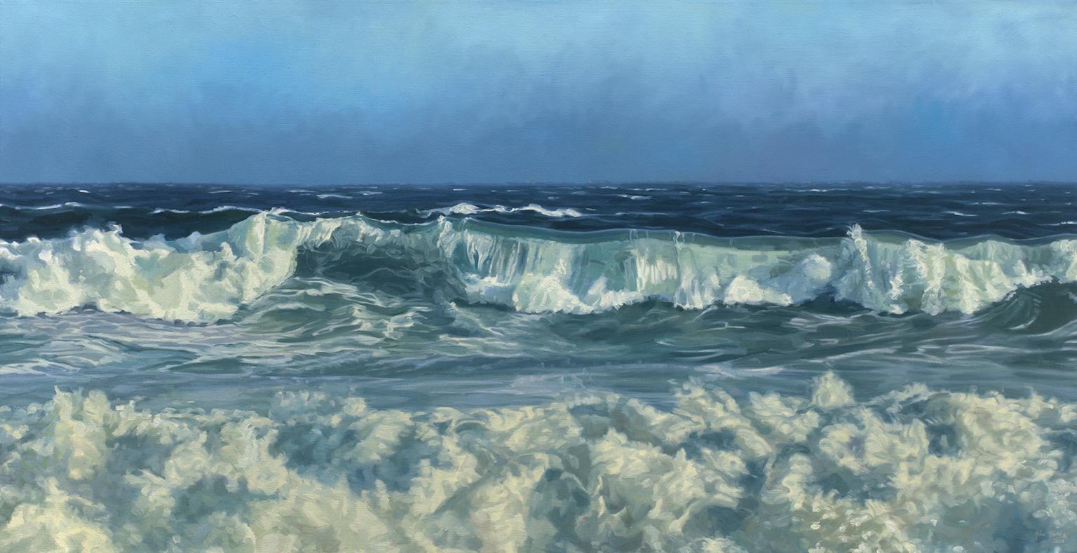 John Harris - "Oceanic, " Coastal Oil Painting at 1stDibs | coastal oil ...