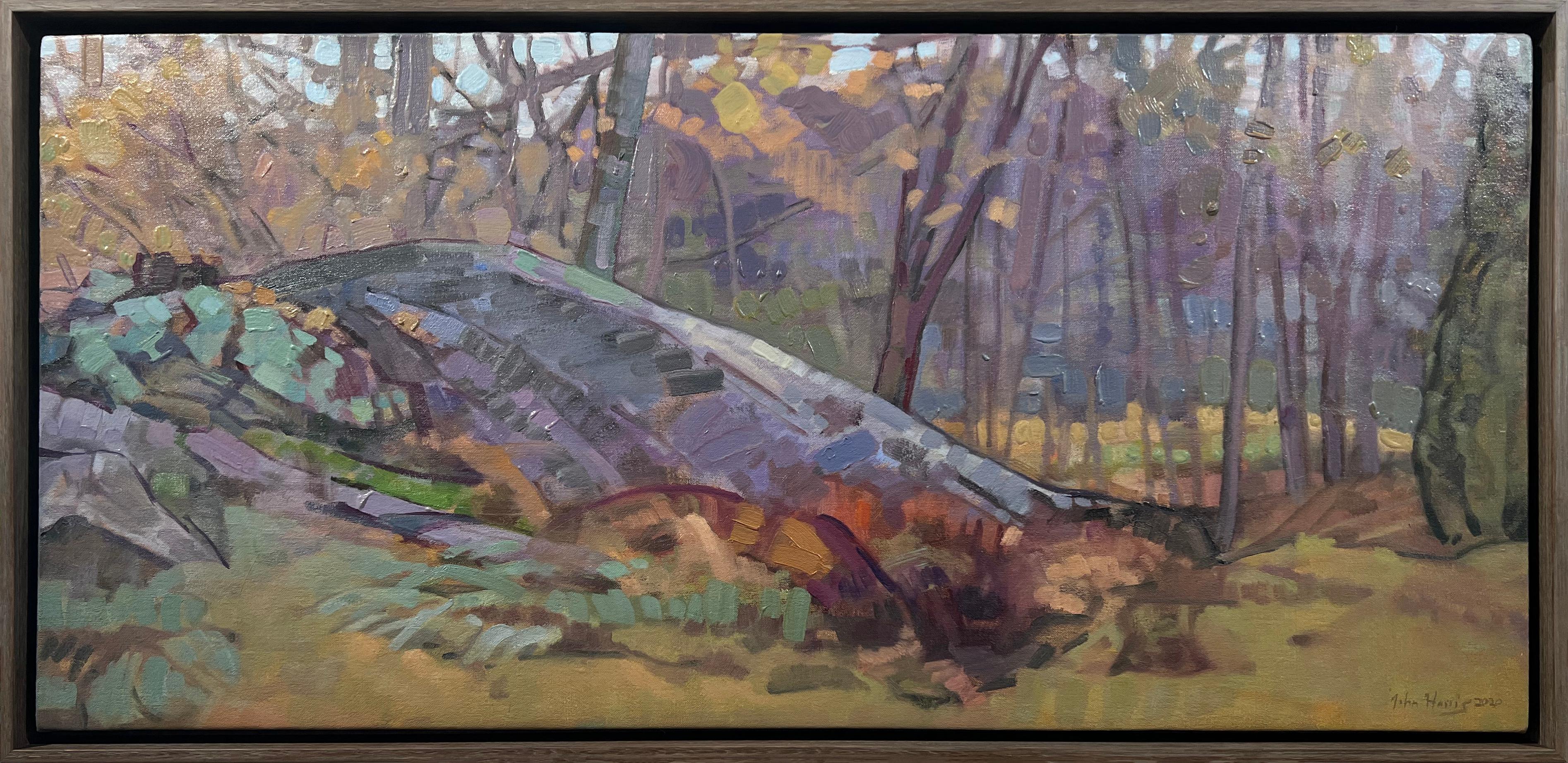 John Harris - "Studio Window, " Impressionistic Landscape Oil Painting ...