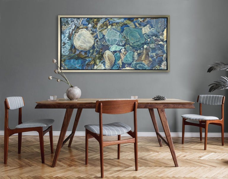 John Harris (painter) - "Rocky River 8, " Framed Limited Edition Giclee ...