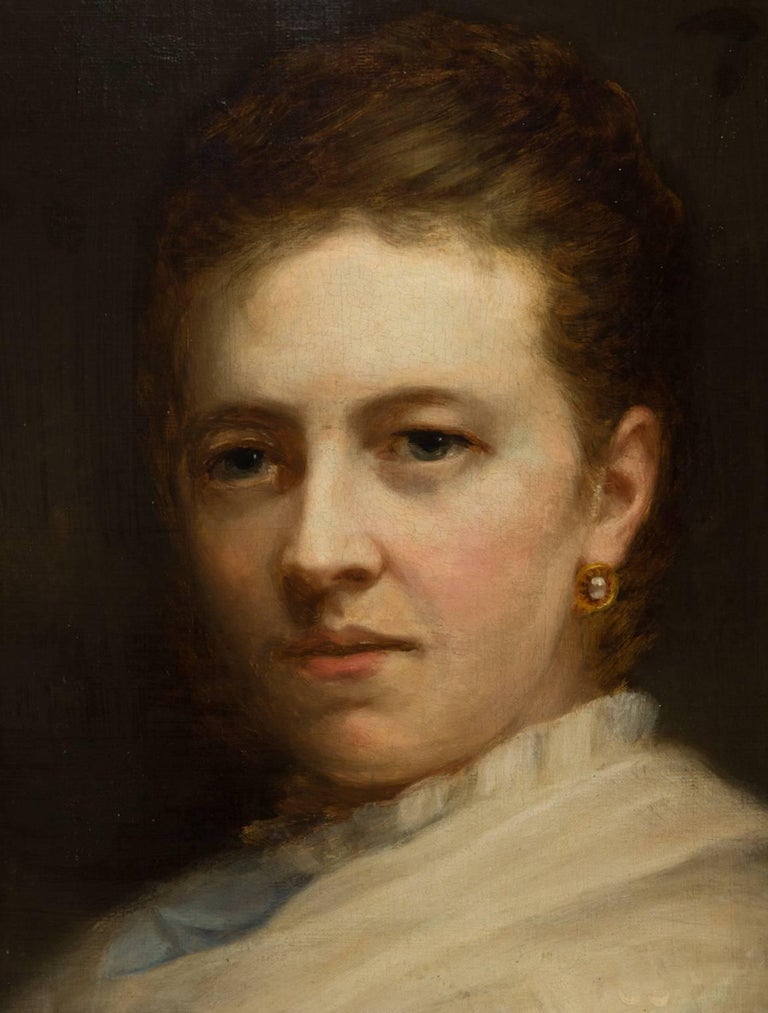 John Horsburgh - John Horsburgh (1835-1924) - Signed 1877 English Oil ...