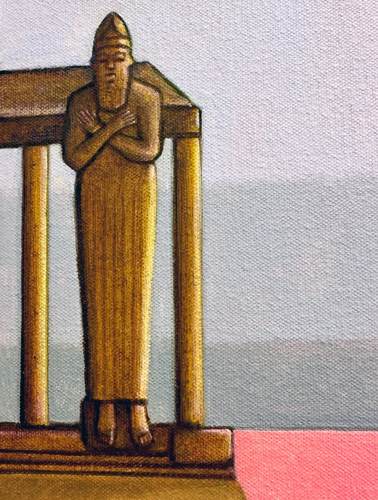 John Hrehov - Jonah, After Jonah Spent Time in the Whale - Surreal, Oil ...