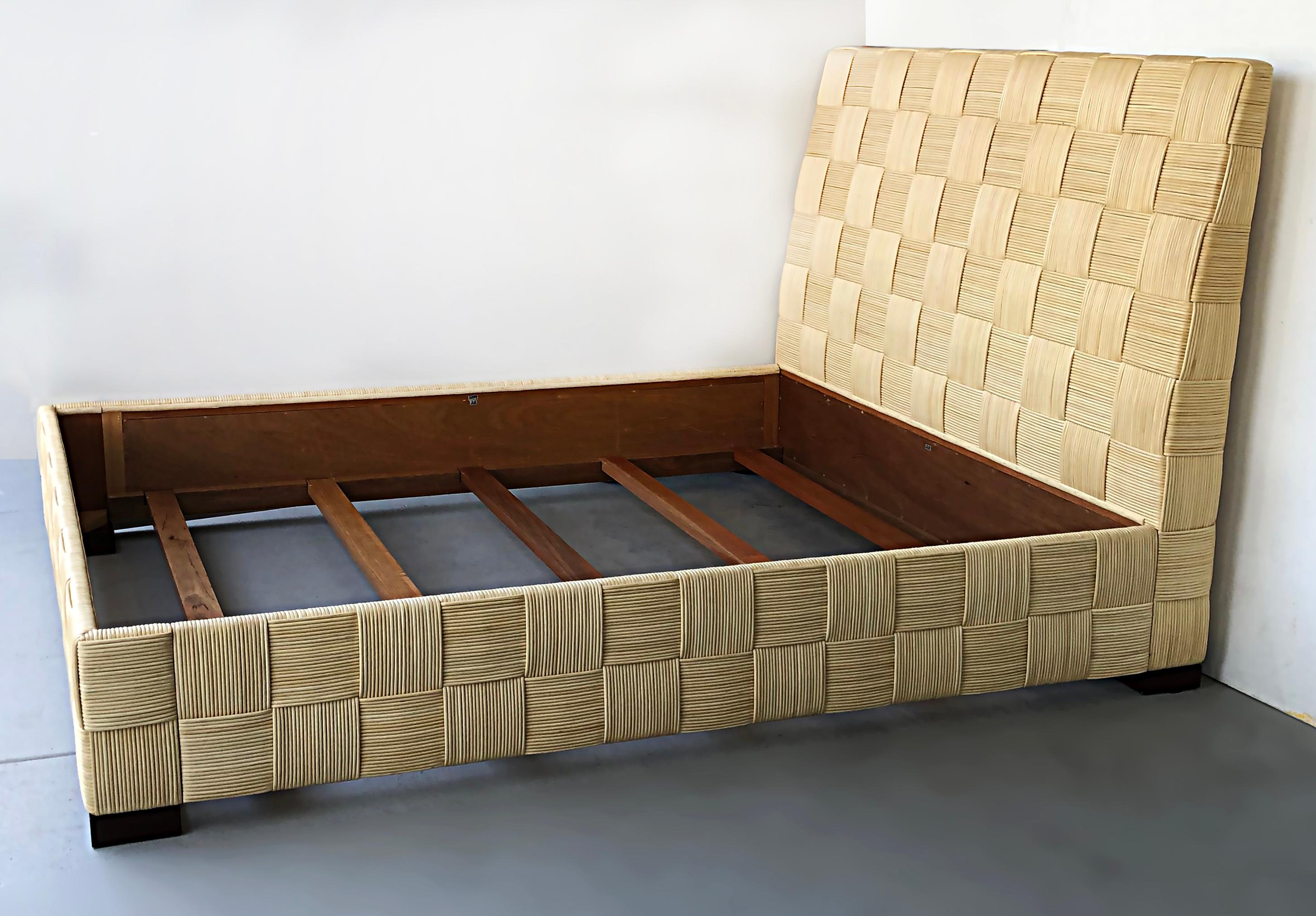John Hutton Design Donghia Block Island Queen Size Bed Frame For Sale ...