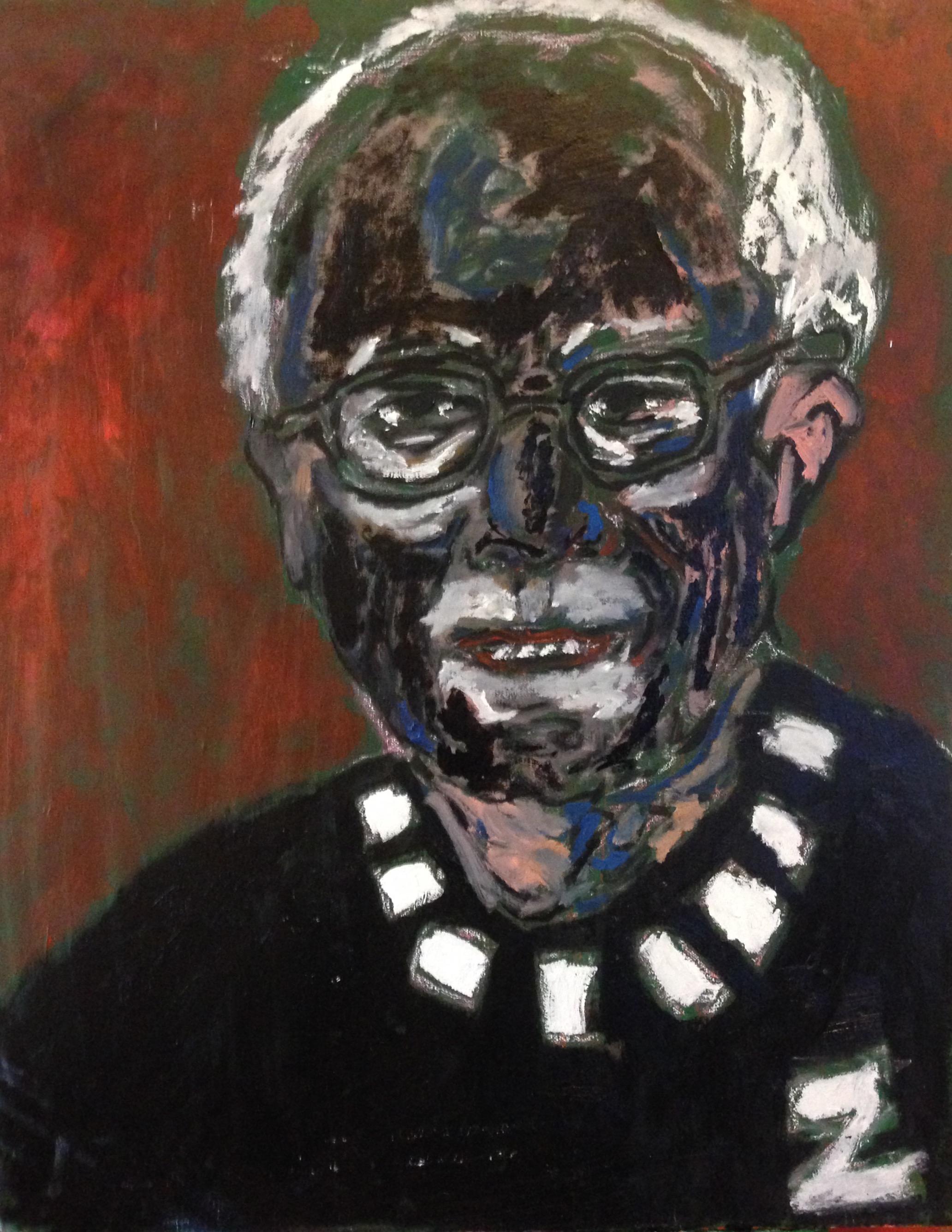 John Isiah Walton - "Bernie Zulu" -- Painting on Canvas by John Isiah ...