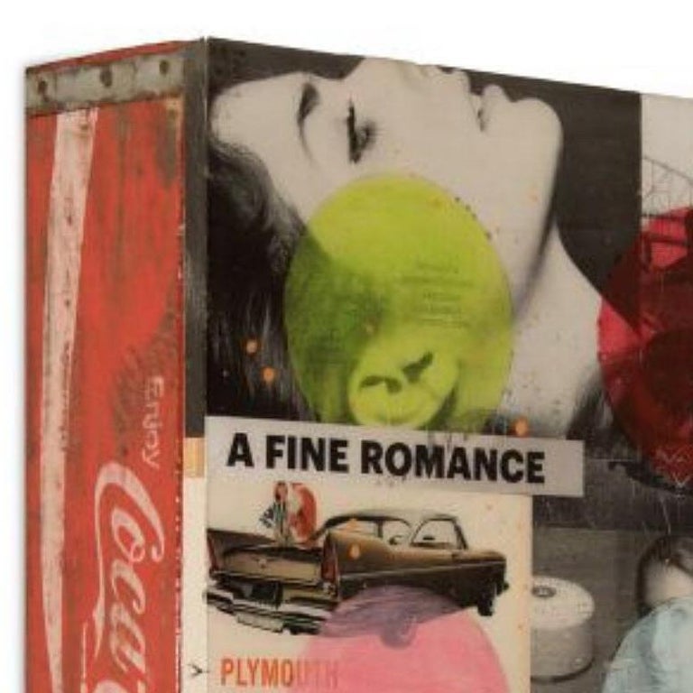 John Joseph Hanright - A Fine Romance, Pop Art Collage and Painting on ...