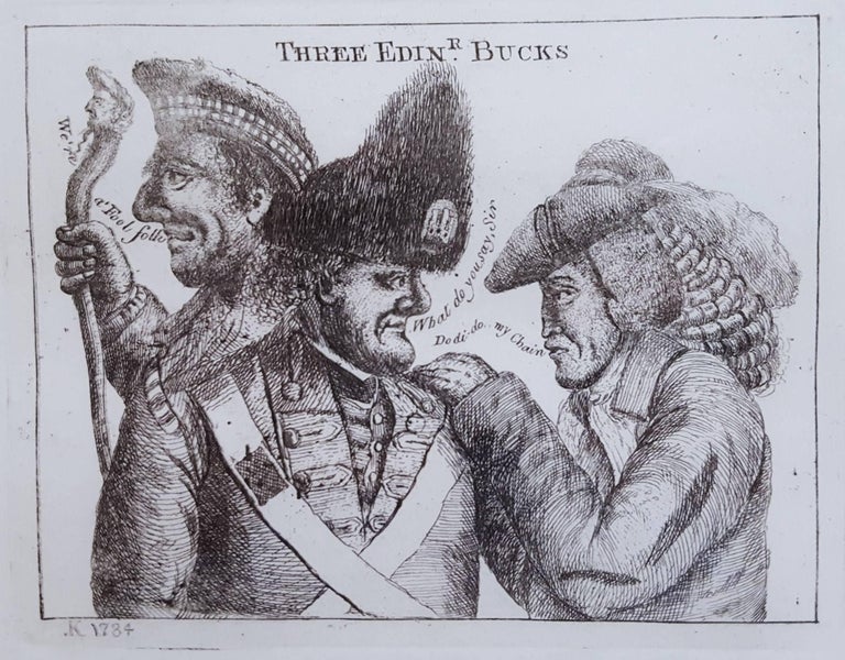John Kay - Three Edinburgh Bucks at 1stDibs