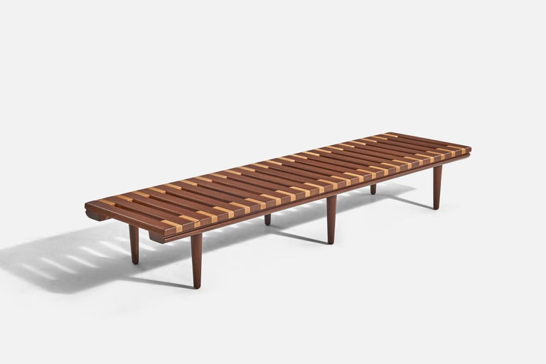 John Keal, Bench, Mahogany, Johnson Furniture Co., USA, 1950s For Sale ...