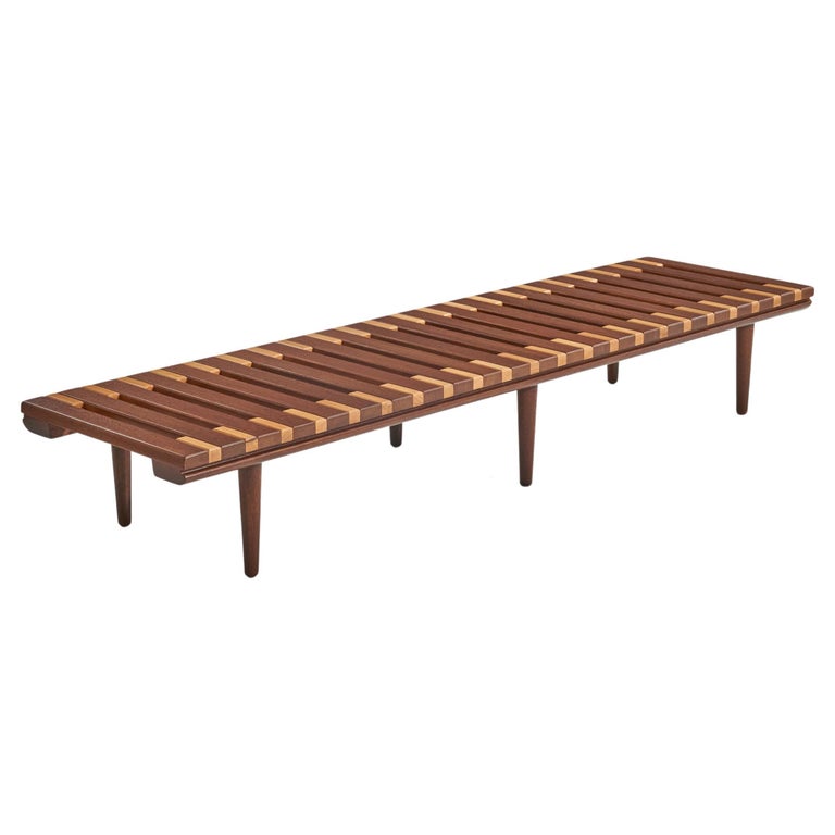 John Keal, Bench, Mahogany, Johnson Furniture Co., USA, 1950s For Sale ...