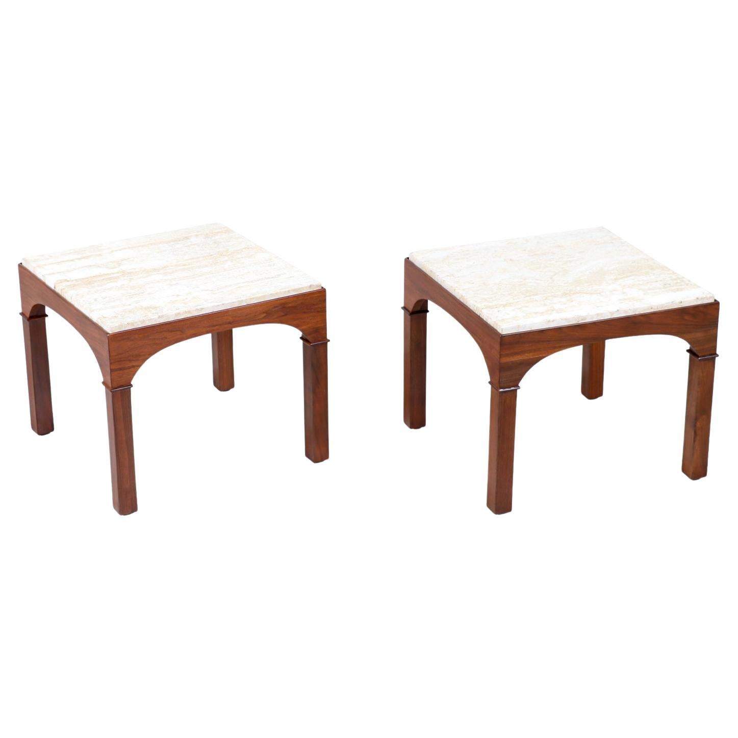 Art Deco Brown Saltman Side Table / Open Media Unit in Maple at 1stDibs