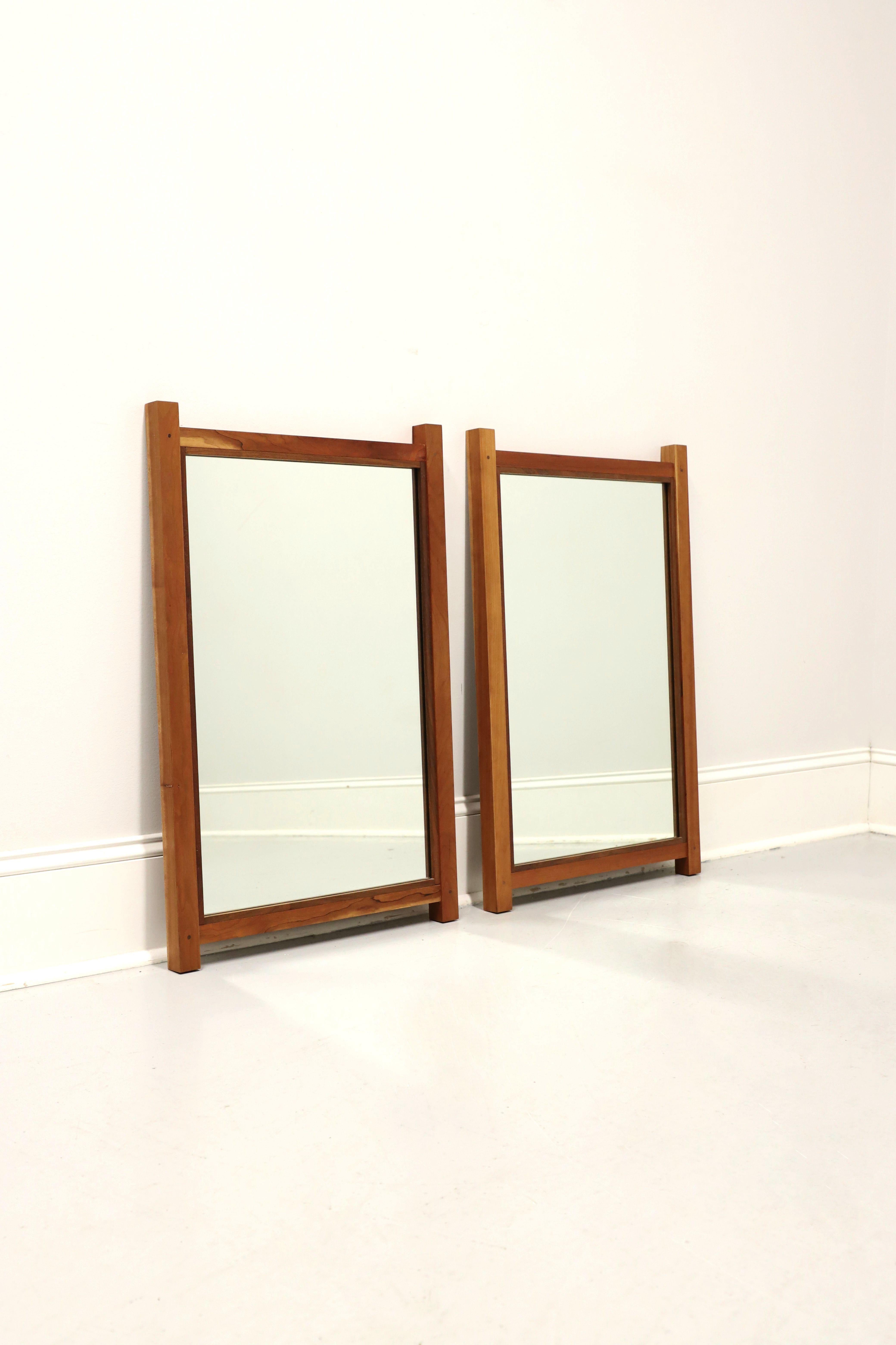 JOHN KELLY Black Cherry w/ Black Walnut Pegs Wall Mirrors J1 Series J ...