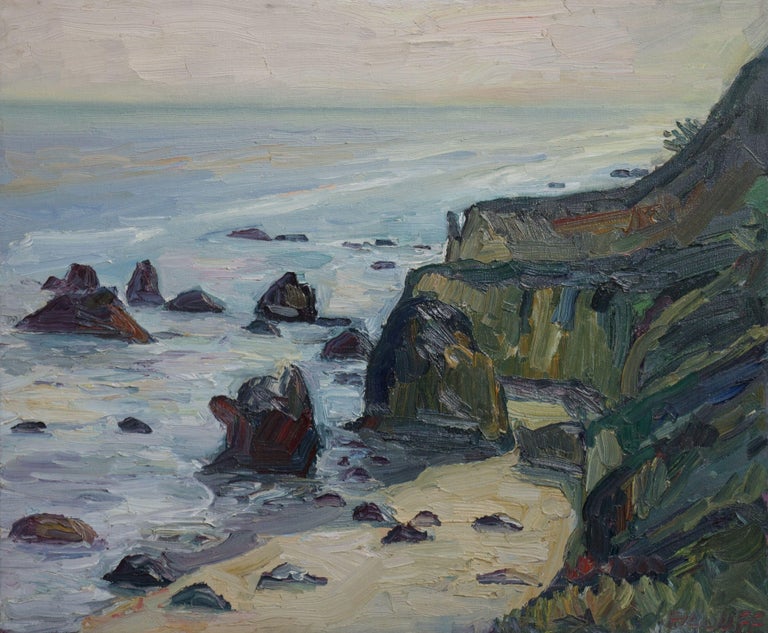John Kilduff - Matador Beach, Painting, Oil on Canvas For Sale at 1stDibs