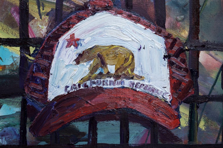 John Kilduff - Venice Beach Hats, Painting, Oil on Canvas For Sale at ...