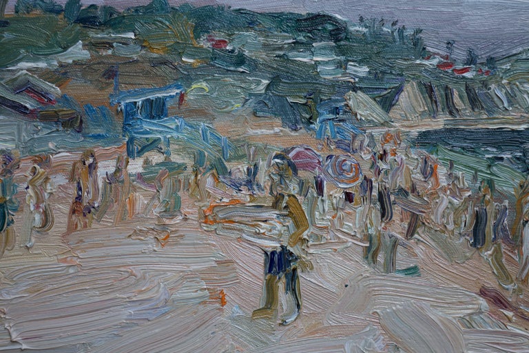 John Kilduff - Zuma Beach Malibu, Painting, Oil on Canvas For Sale at ...