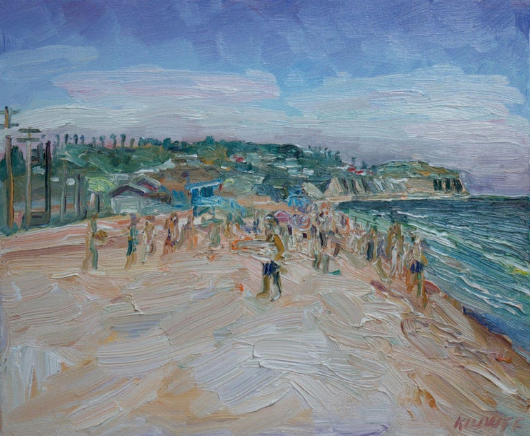 John Kilduff - Zuma Beach Malibu, Painting, Oil on Canvas For Sale at ...