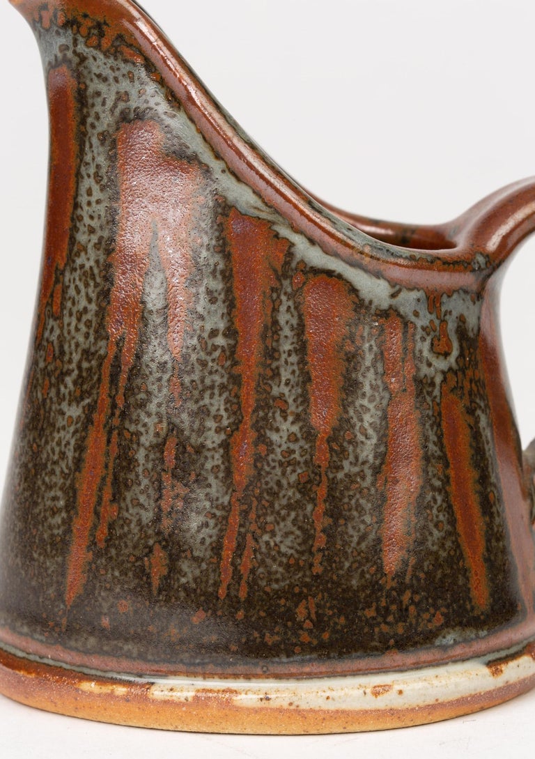 John Leach Muchelney Pottery Wax Resist Studio Pottery Jug For Sale at ...