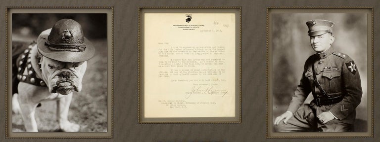 John Lejeune Typed Letter Signed as Marine Corps Commandant, Dated 9-6 ...