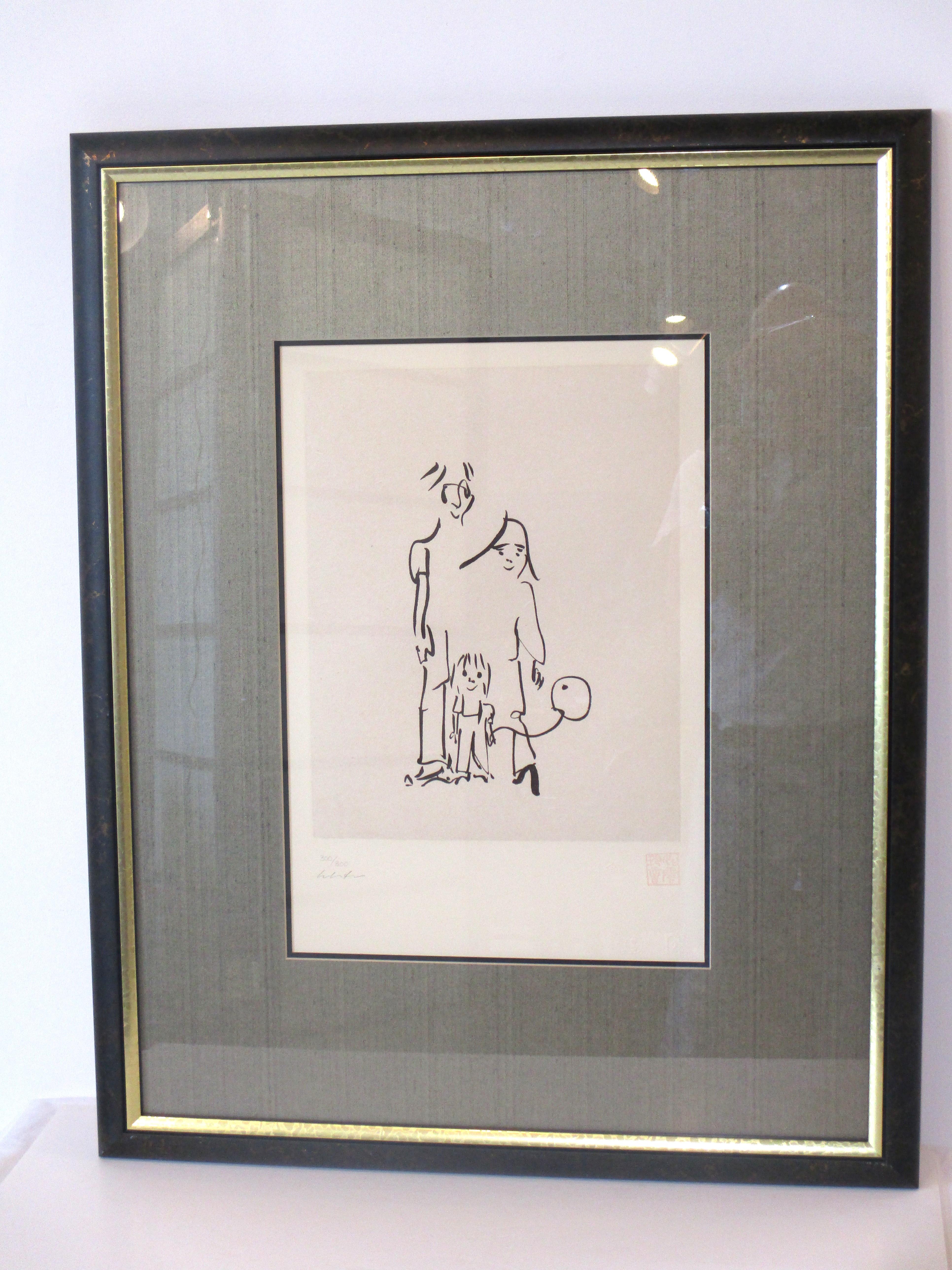 John Lennon Lithograph "Tokyo Summer of 77" Signed 300/300 Yoko Ono at 1stDibs | john lennon ...